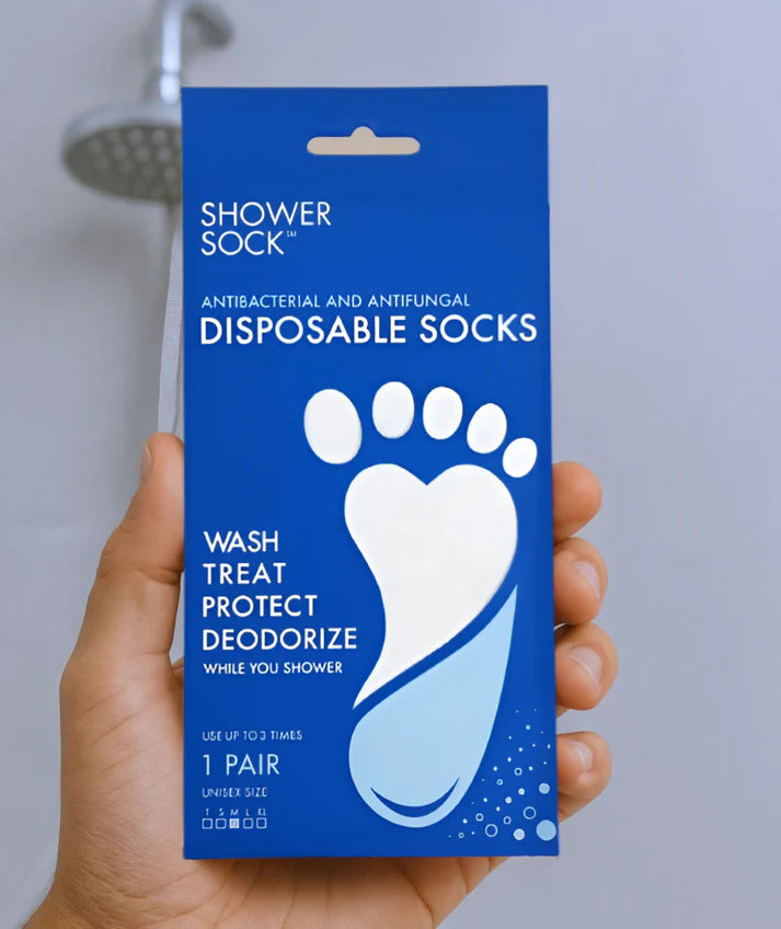 Shower Sock by SoleCareRX WASH - TREAT - PROTECT- DEODORIZE – IDTS Home Medical Supply